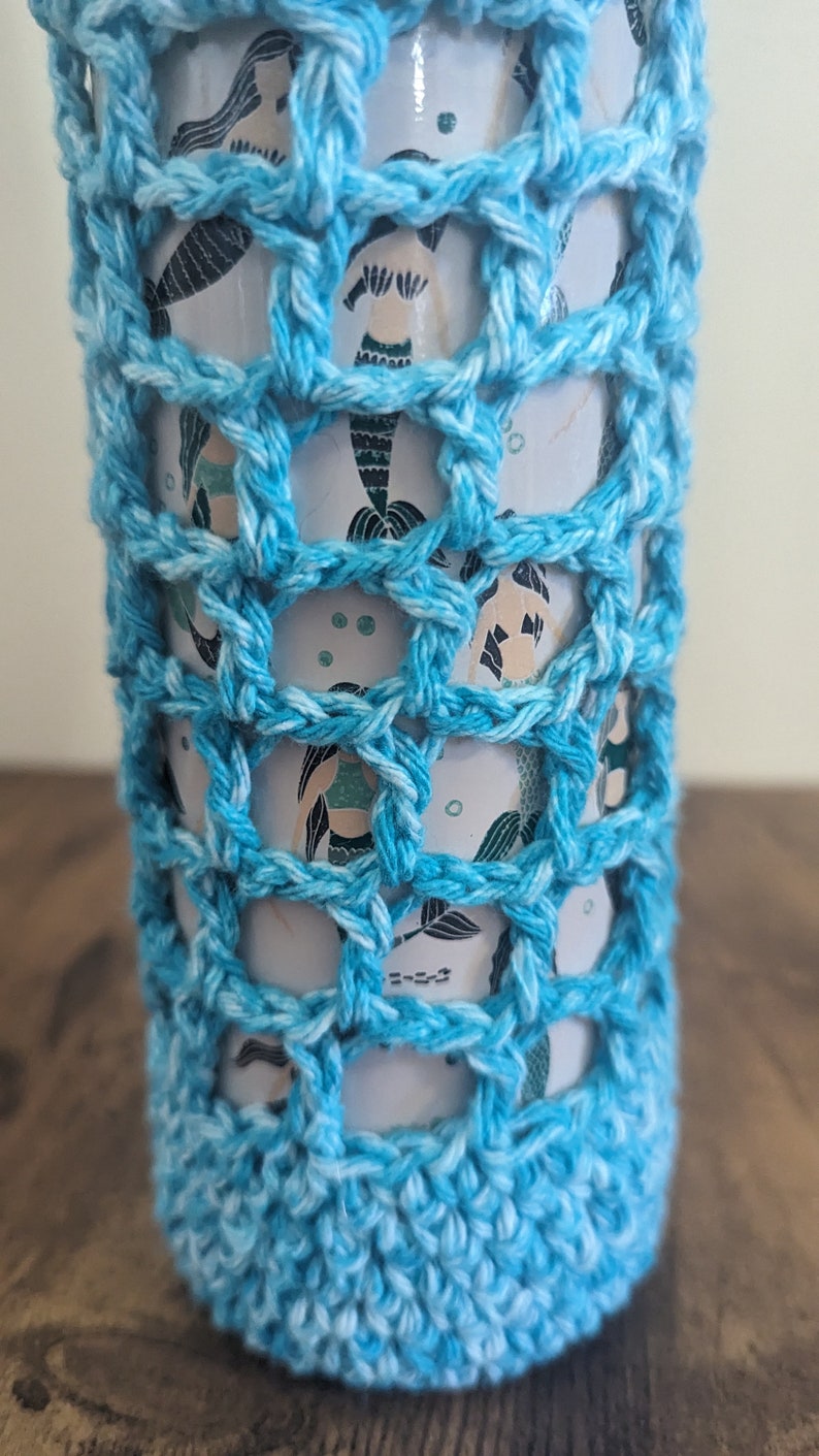 Sea Mist Water Bottle Holder - Etsy