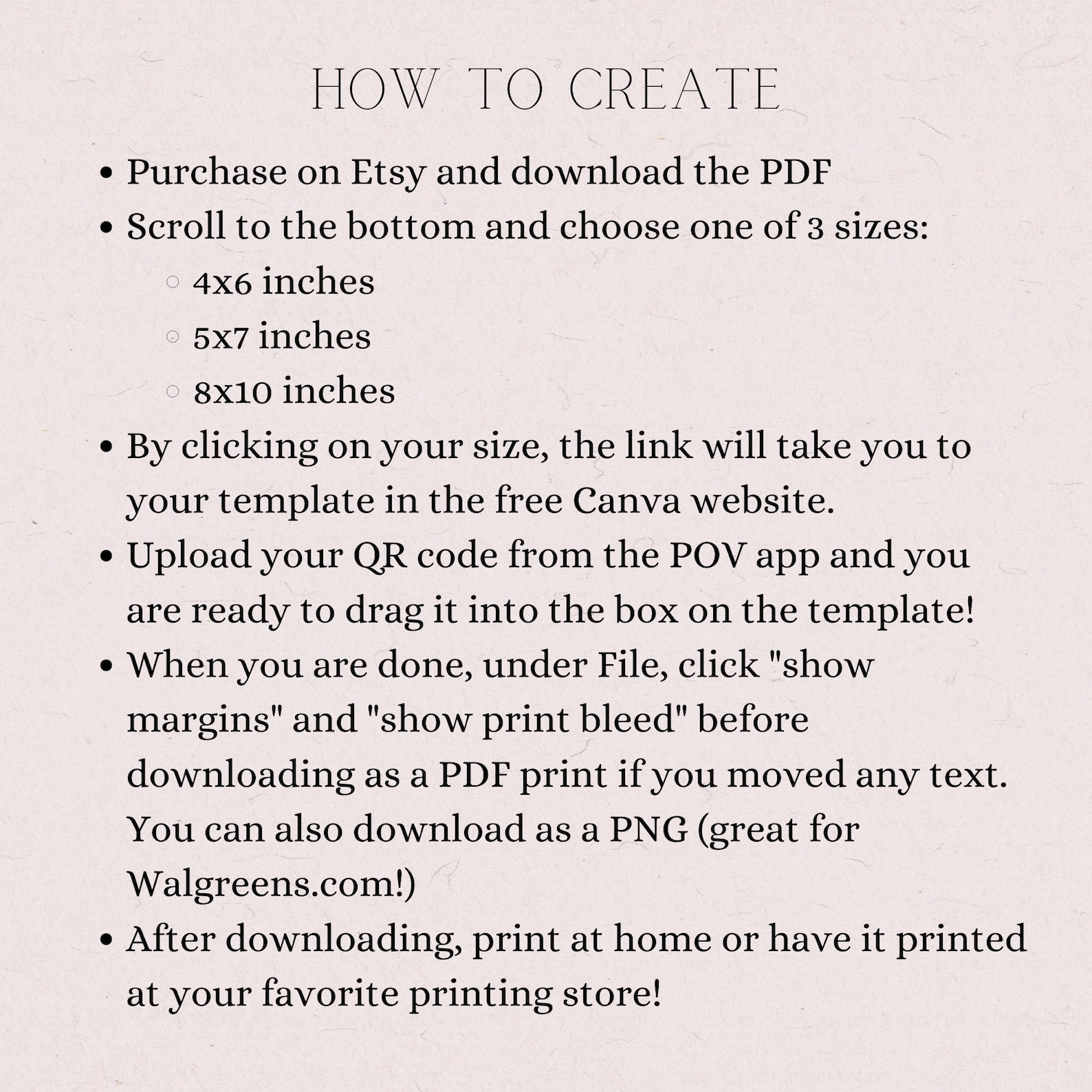 POV APP (or Similar) Directions Sign Template, Film Camera App Sign ...