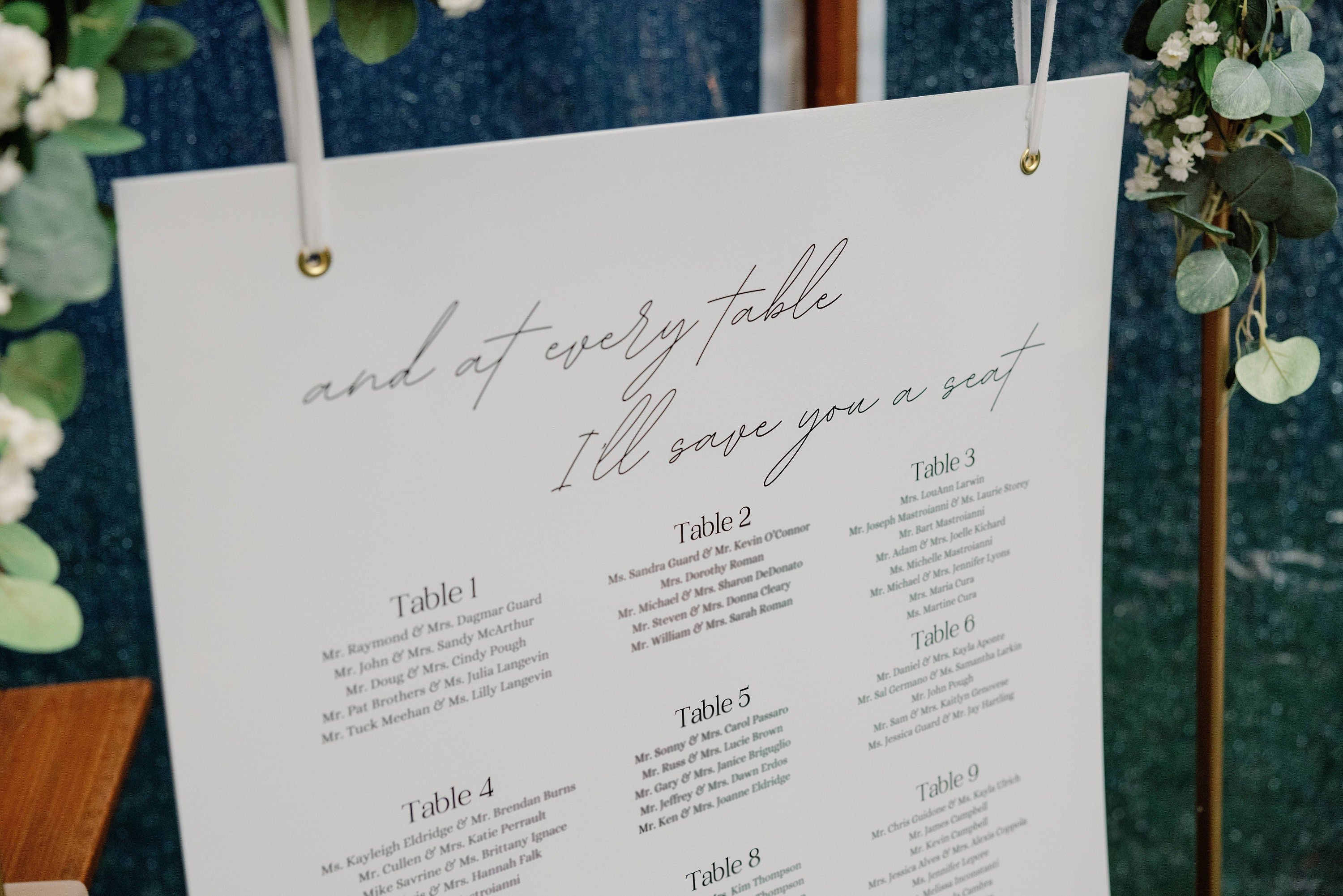 Lover Inspired Minimalist Wedding Guest Seating Chart Template Instant ...