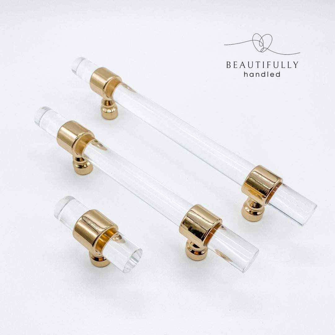 Drawer Handles Drawer Knobs Cabinet Handles Clear Transparent Drawer Handle Cabinet Handle ...