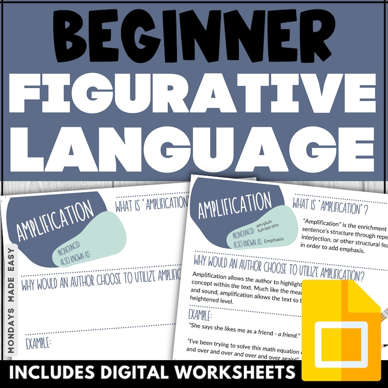 Figurative Language Posters - English Language Arts Classroom Decor ...