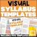 Visual Syllabus Template - 5 Editable Syllabus Templates - Retro Visual ...