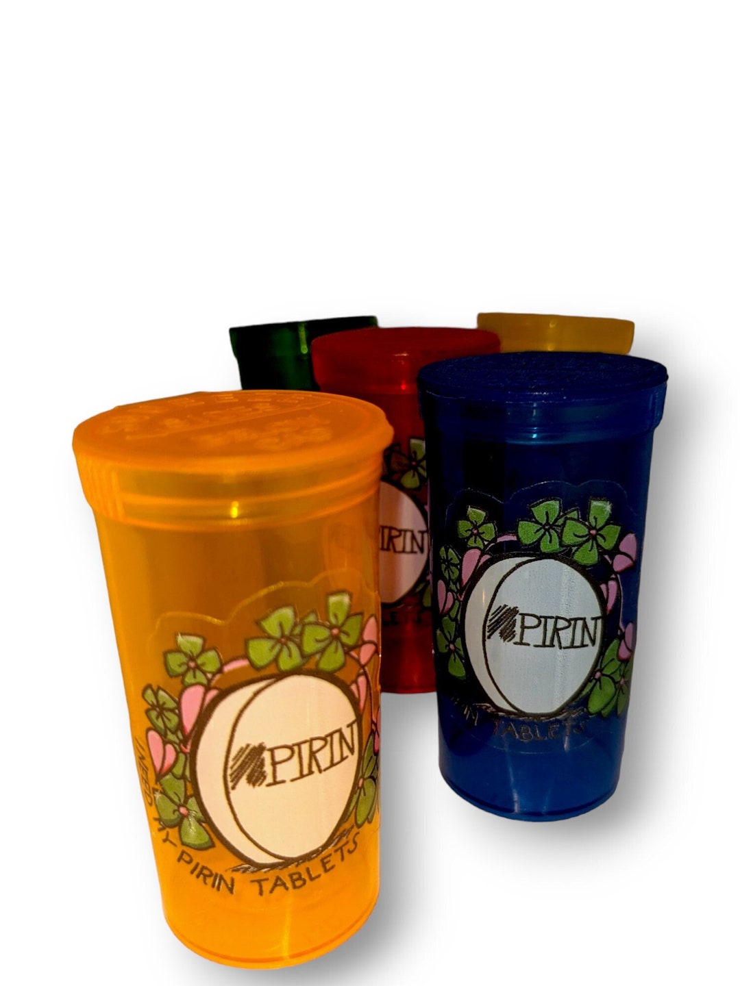 Pirin Tablets Pill Bottle - the Birdcage - Pirin Tablets - Etsy