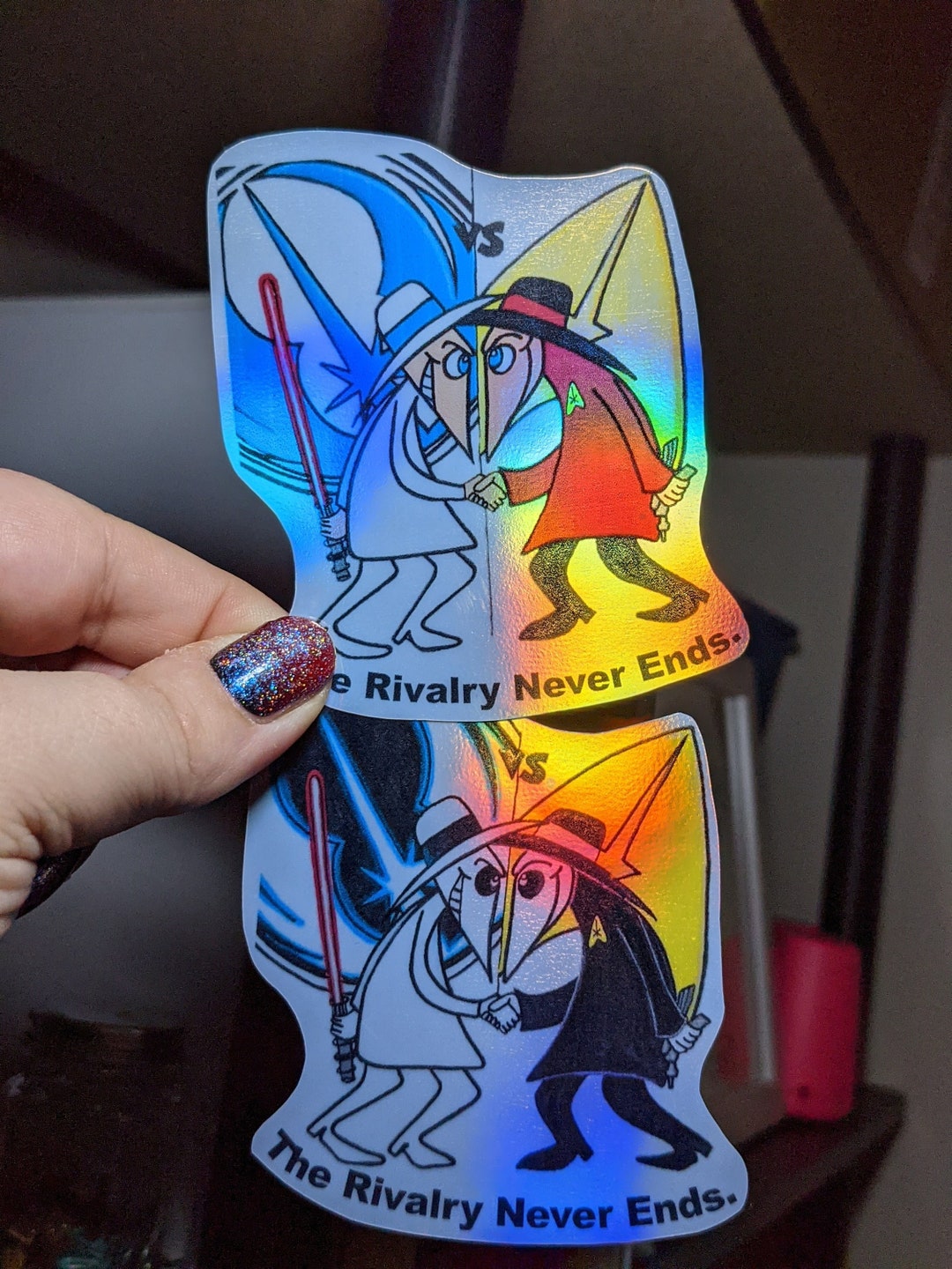 Sci Fi Rivalry Inspired Sticker Rivalry - Etsy