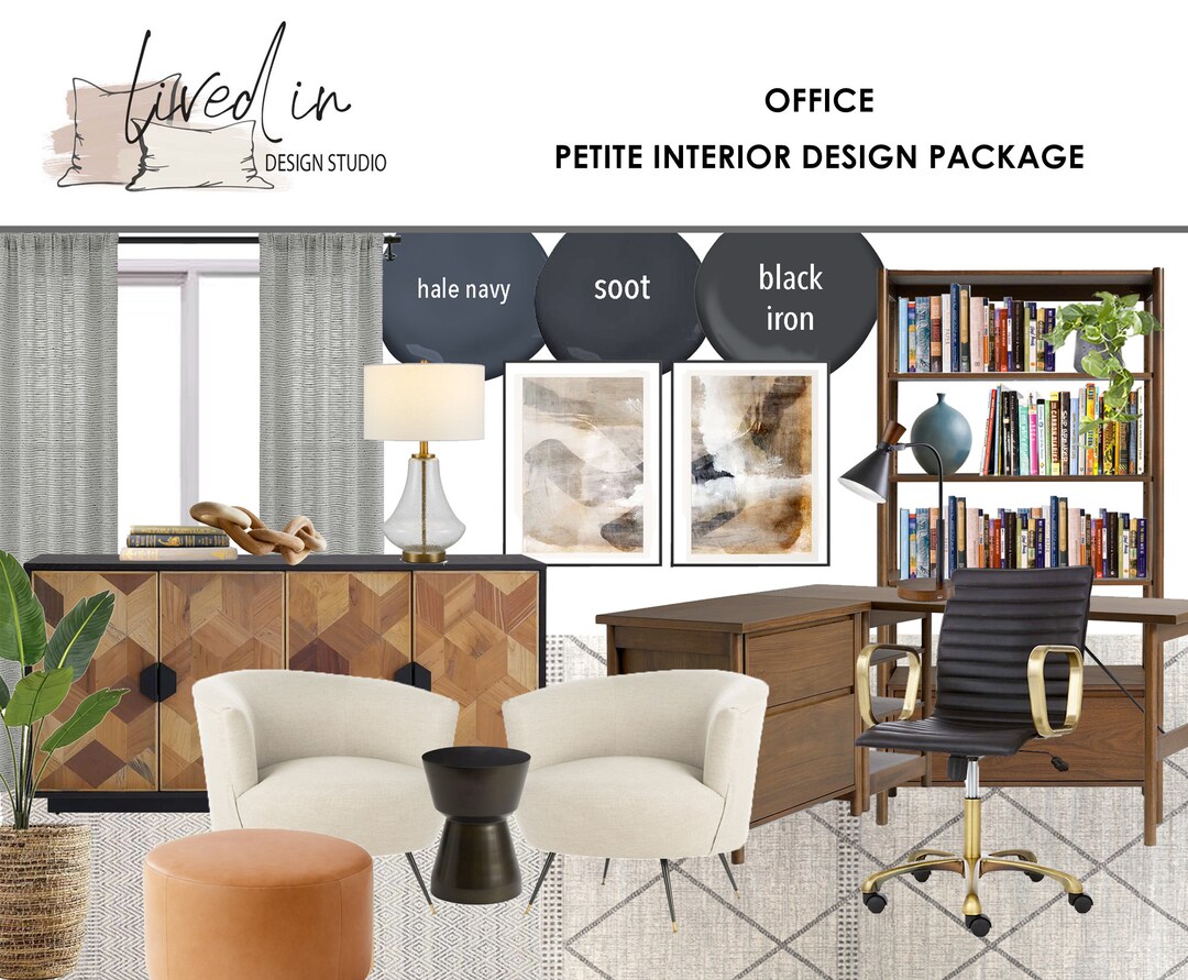 Office Interior Design | Petite Package: Custom Online Design, Space ...