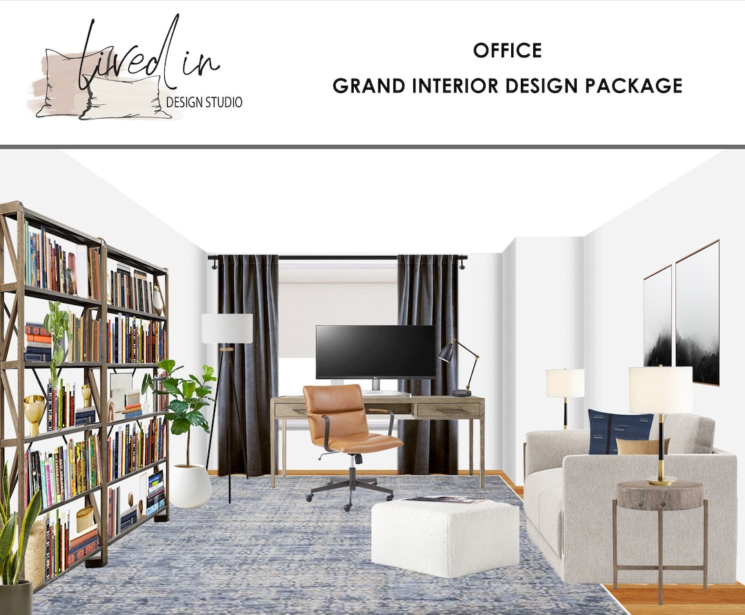 Office Interior Design | Grand Package: Custom Online Design, Space ...