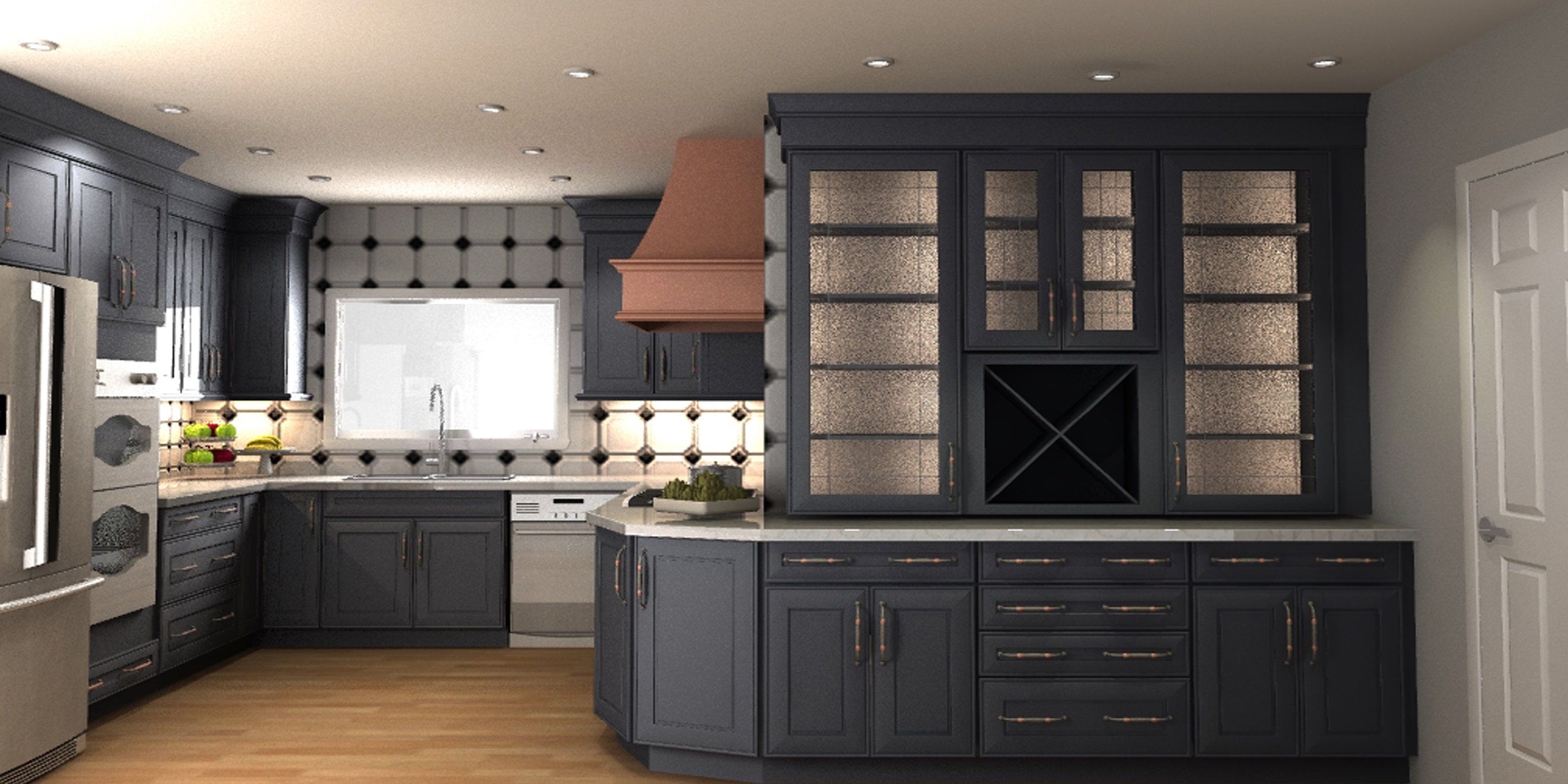Kitchen 3D Design: Custom Kitchen Design, Cabinetry Design, 3D ...
