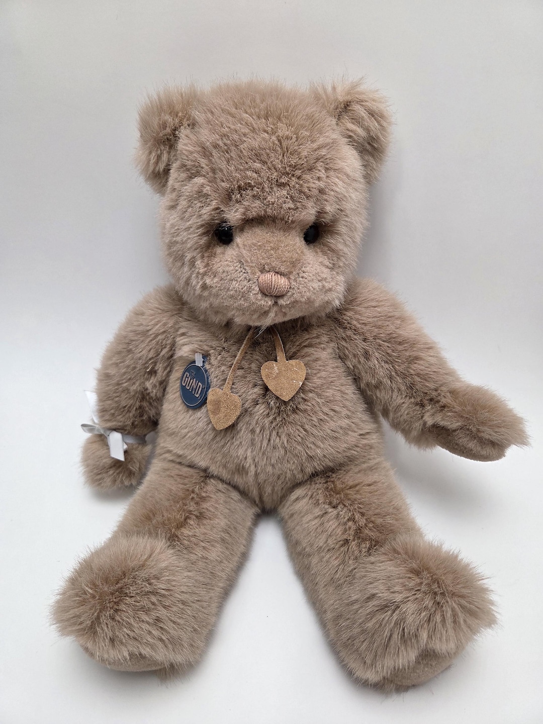 Gund Vintage 1986 Collectors Classic Sitting Teddy Bear Limited Edition ...