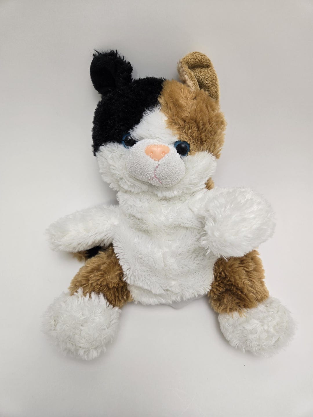 Kellytoy Calico Cat Hand Puppet Plush (7 Inch) - Etsy
