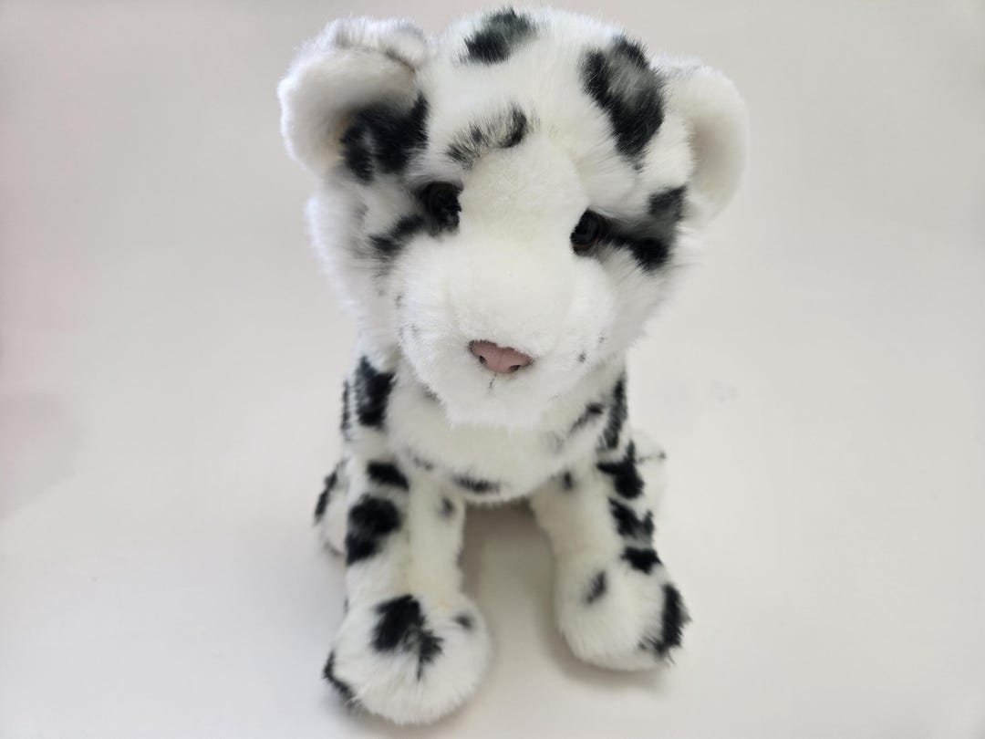 Vintage Douglas Snow Leopard, Stunning Realistic Soft Douglas Plush (12 ...