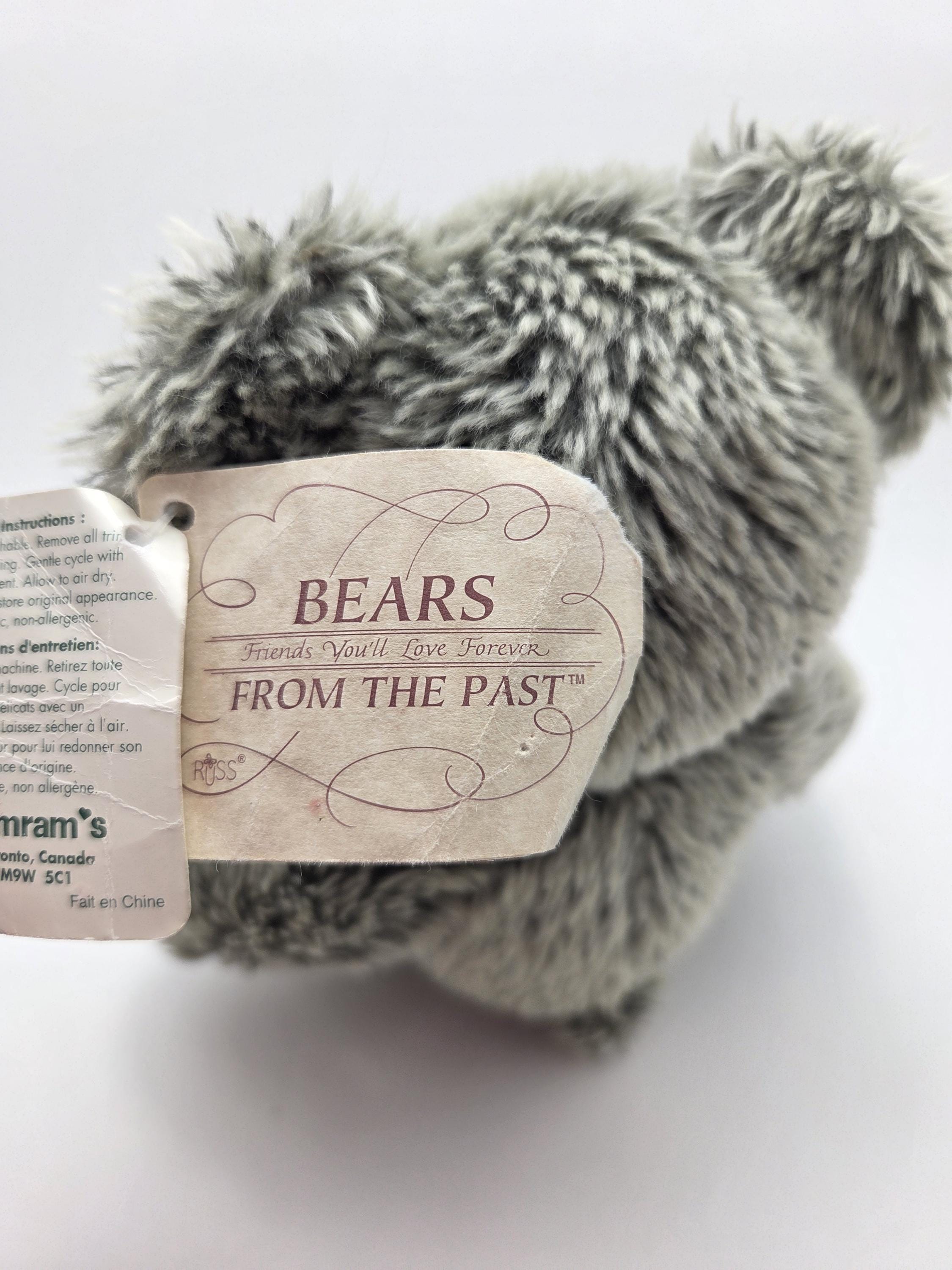 Russ "ashley" Bear Plush Stuffed Animal Bear Plaid Bow, New With Tags ...
