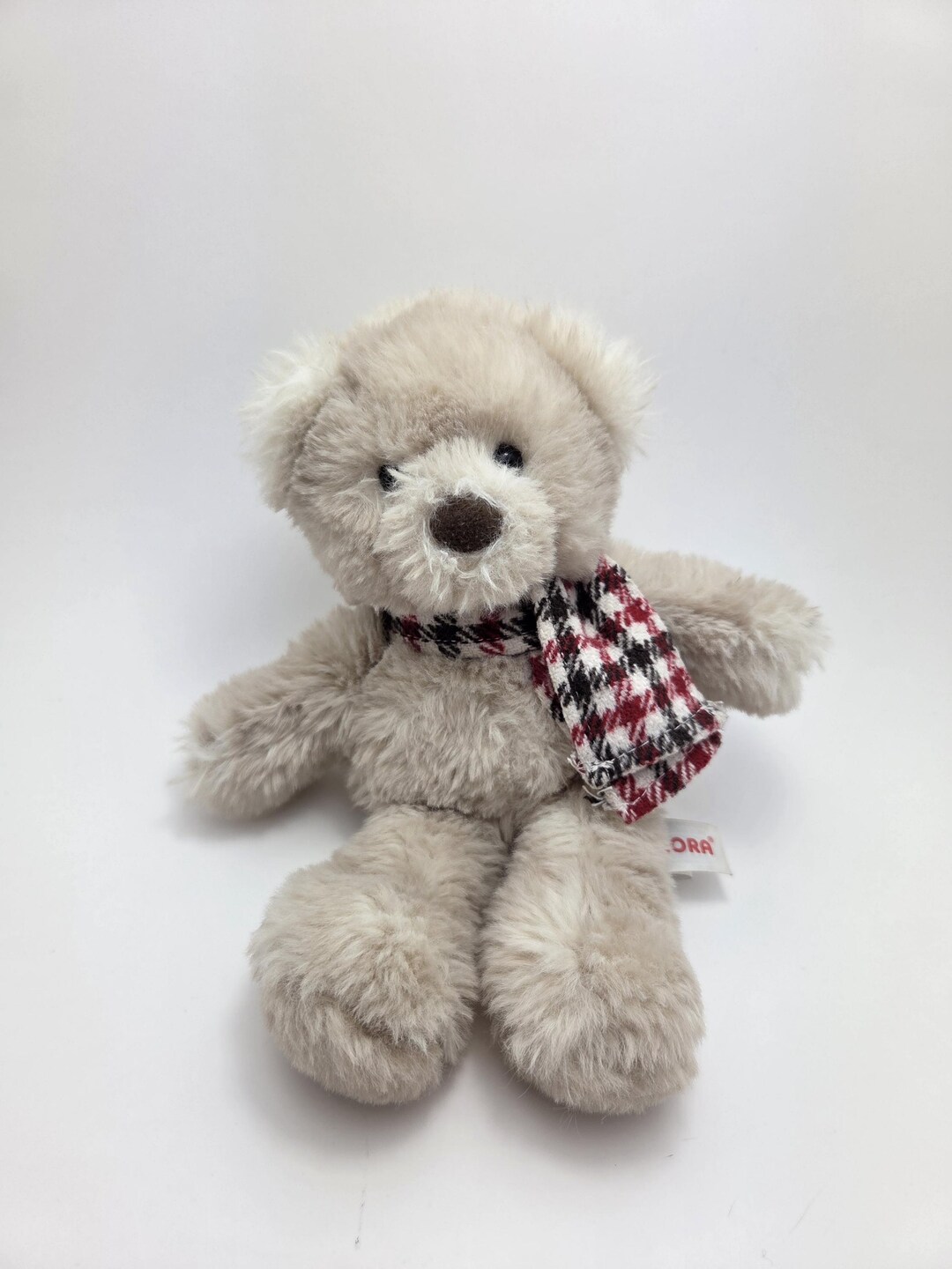 Aurora Soft Teddy Bear With Scarf Stuffed Animal Plush New Without Tag ...