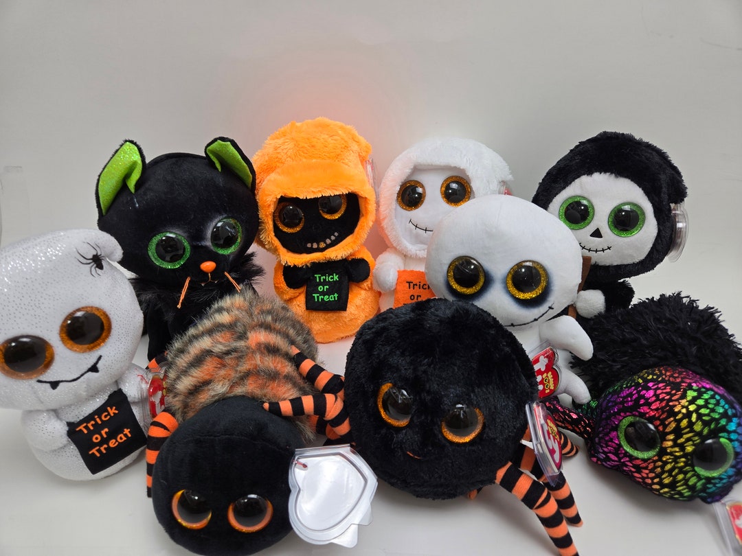 Ty Beanie Boo Halloween - Halloween Beanie Boos (6 Inch) Vintage ...