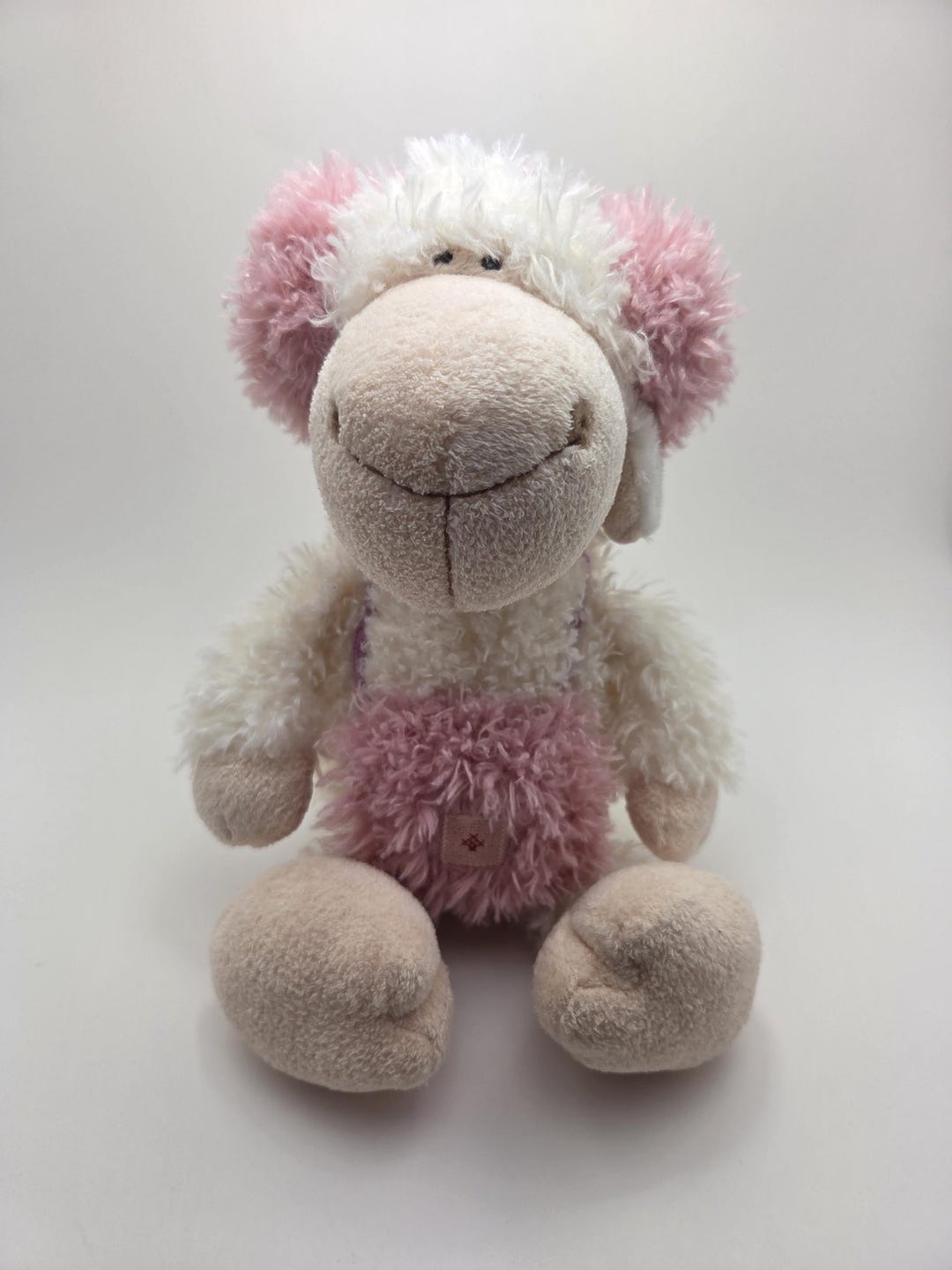 Nici Sheep Plush Pink Earmuffs and Purse (12 Inch) - Etsy