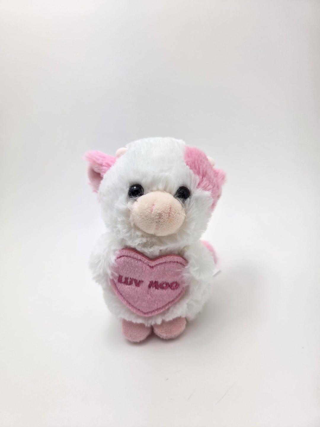 Aurora Pink Cow Love Moo Cute Cow Plush (4 Inch) - Etsy