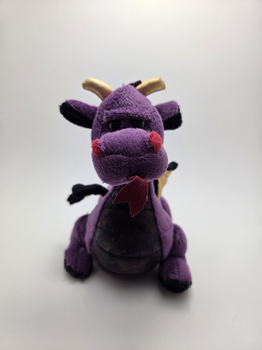 Vintage Webkinz “emperor Dragon” the Purple Dragon Plush With No Tag ...