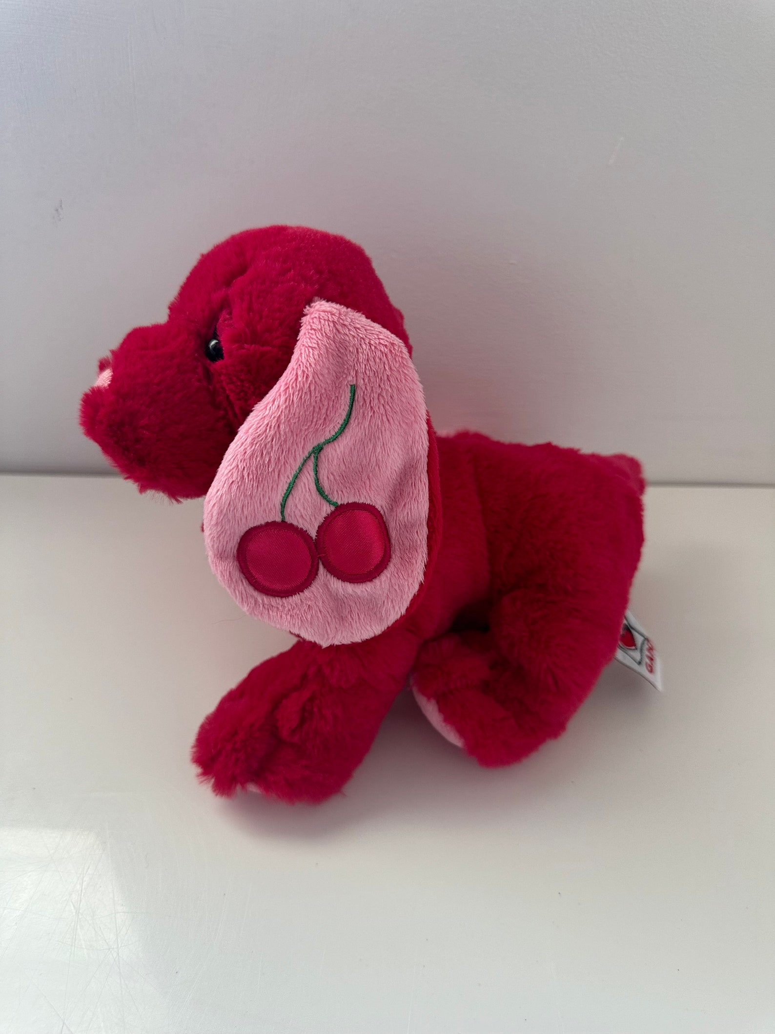 Vintage Webkinz Cherry Soda Pup Red Dog Plush With No Tag, Ganz Plush 9 ...
