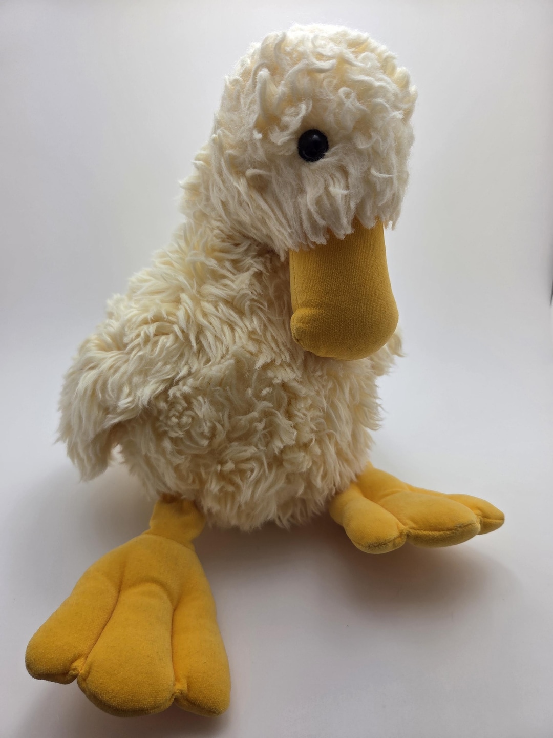 Vintage Gund 1992 Yellow Duck Plush! Vintage Collectible Duck Stuffed ...