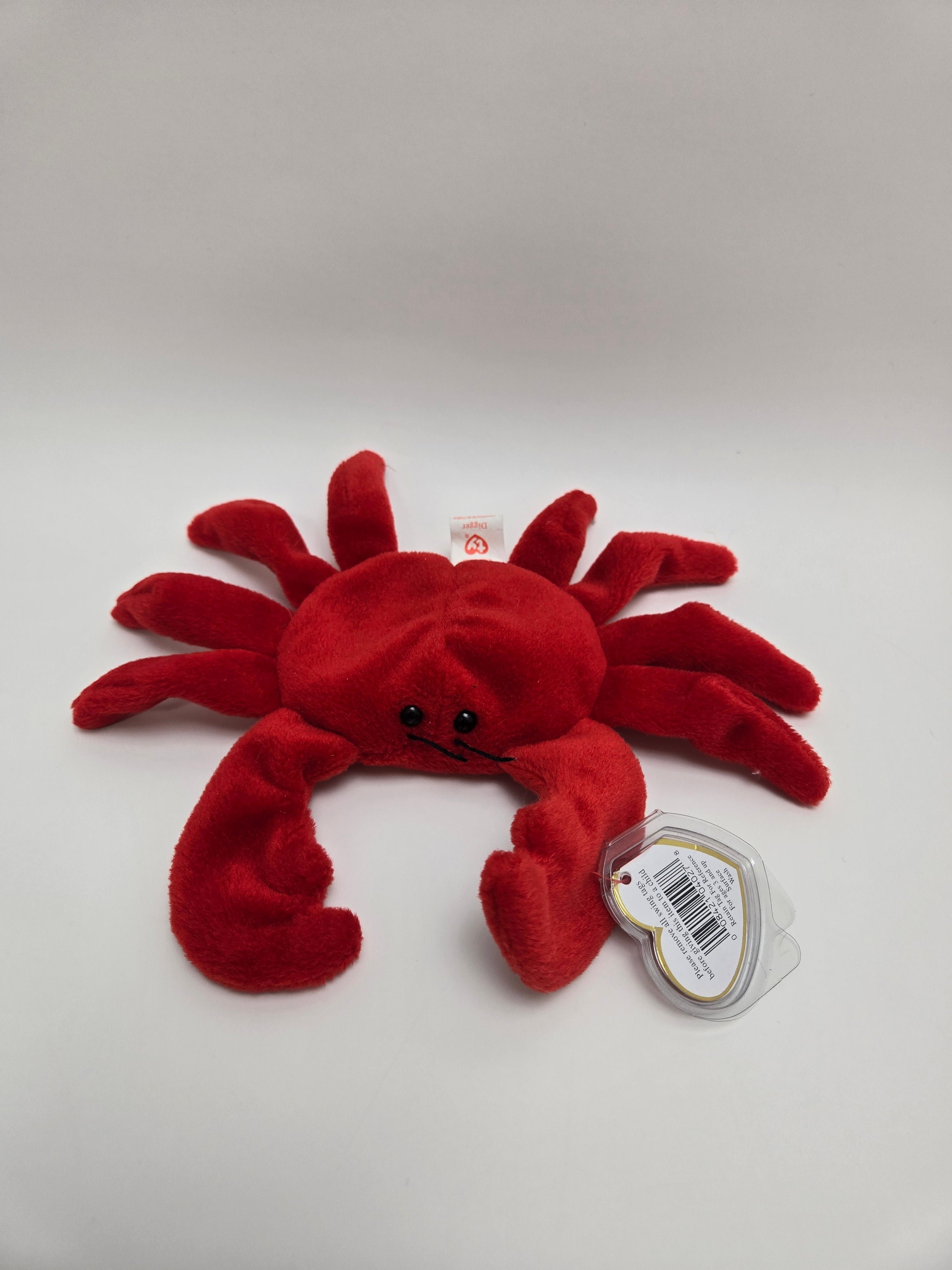 Ty Beanie Baby Crabs and Lobster - Water Animal Beanie Babies (6 Inch ...