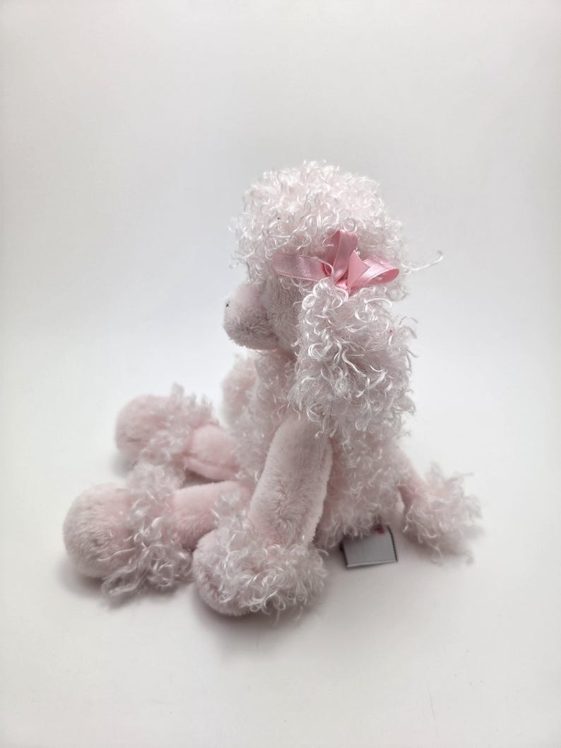 Gund Eva the Pink Poodle Plush, Vintage Collectible! New Without Tag (8 ...