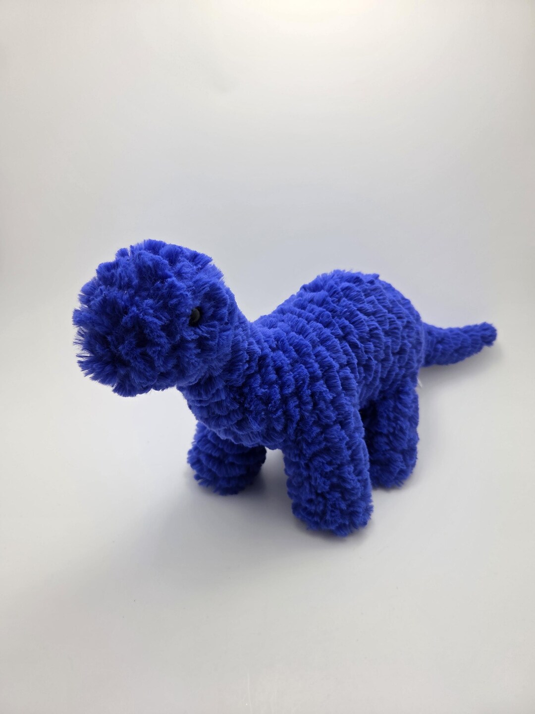 Manhattan Toy Little Jurassics Brontosaurus Blue Dinosaur Plush (10 ...