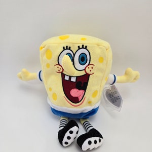 Ty Beanie Babies - Spongebob Squarepants Characters! (8 Inch) Vintage ...