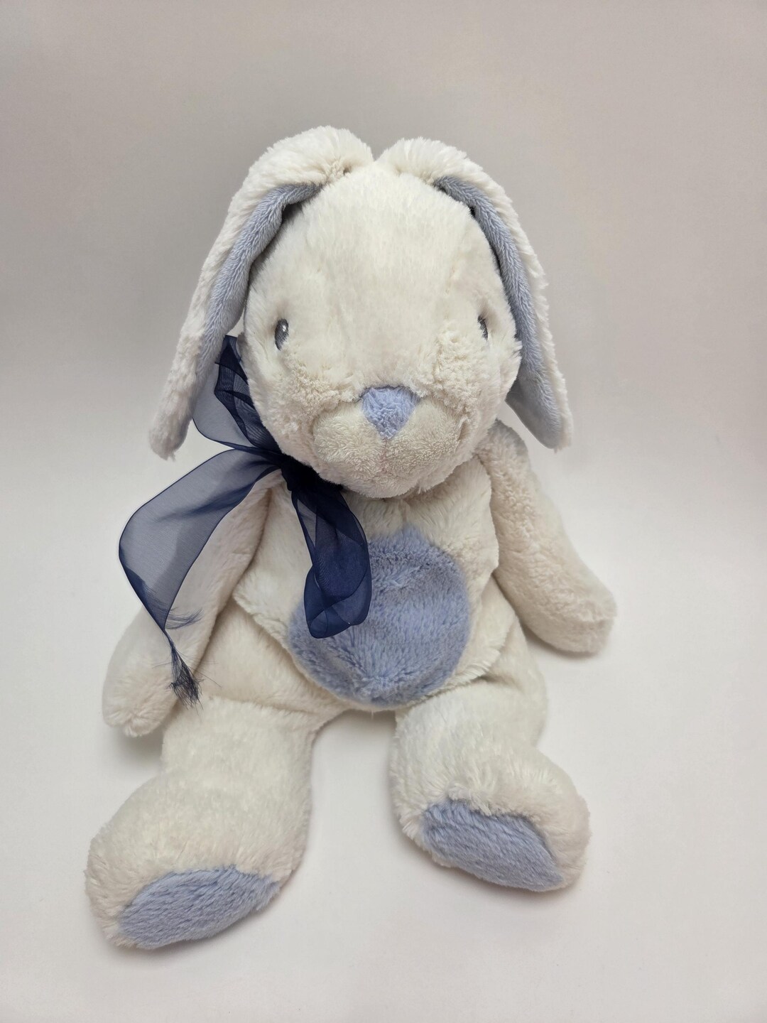 Aurora Baby Blue and Cream Bunny Plush Soft 14 Inch - Etsy