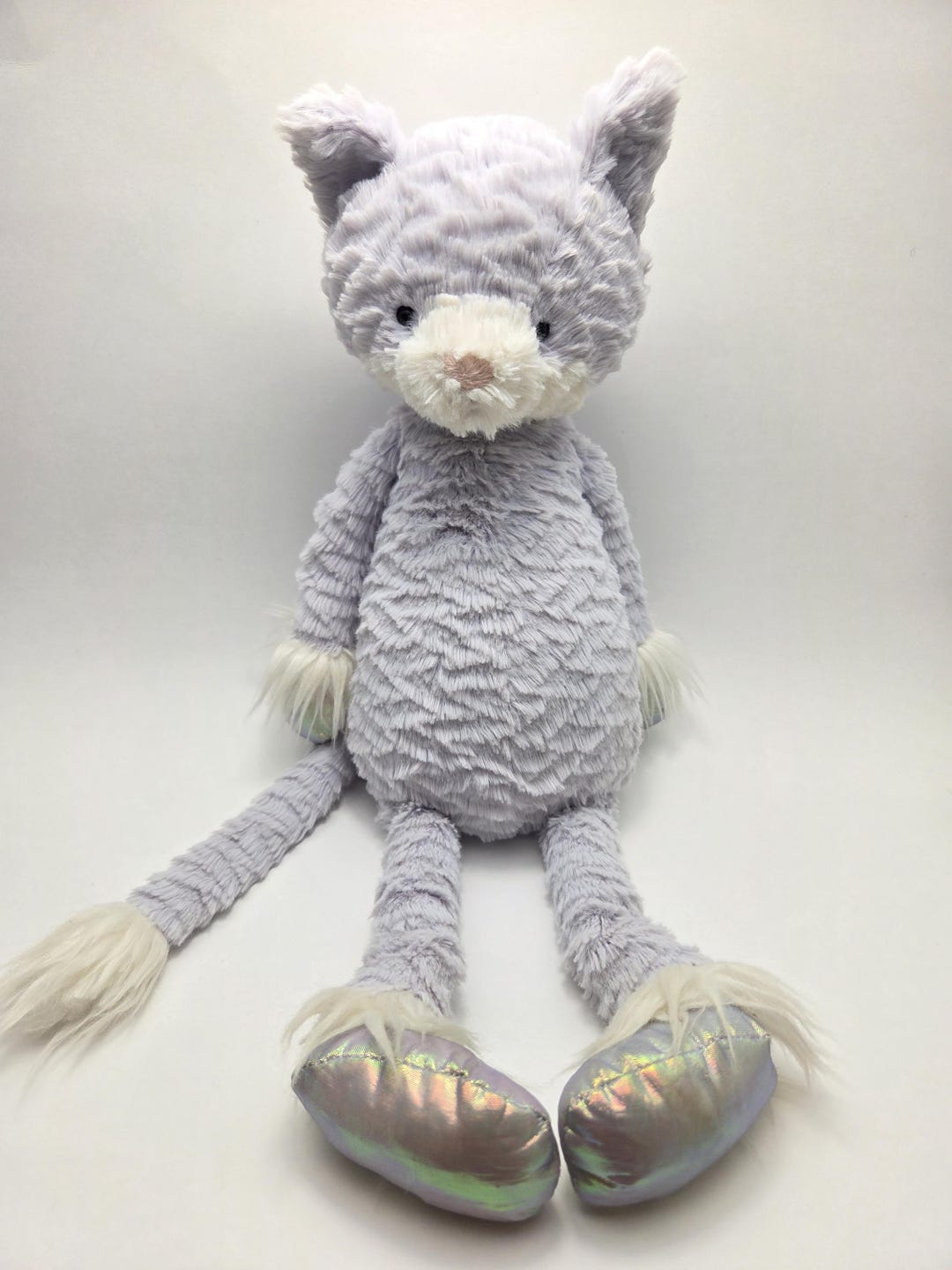 Jellycat Dainty Kitten Light Purple Kitty Cat New Without Tag ...