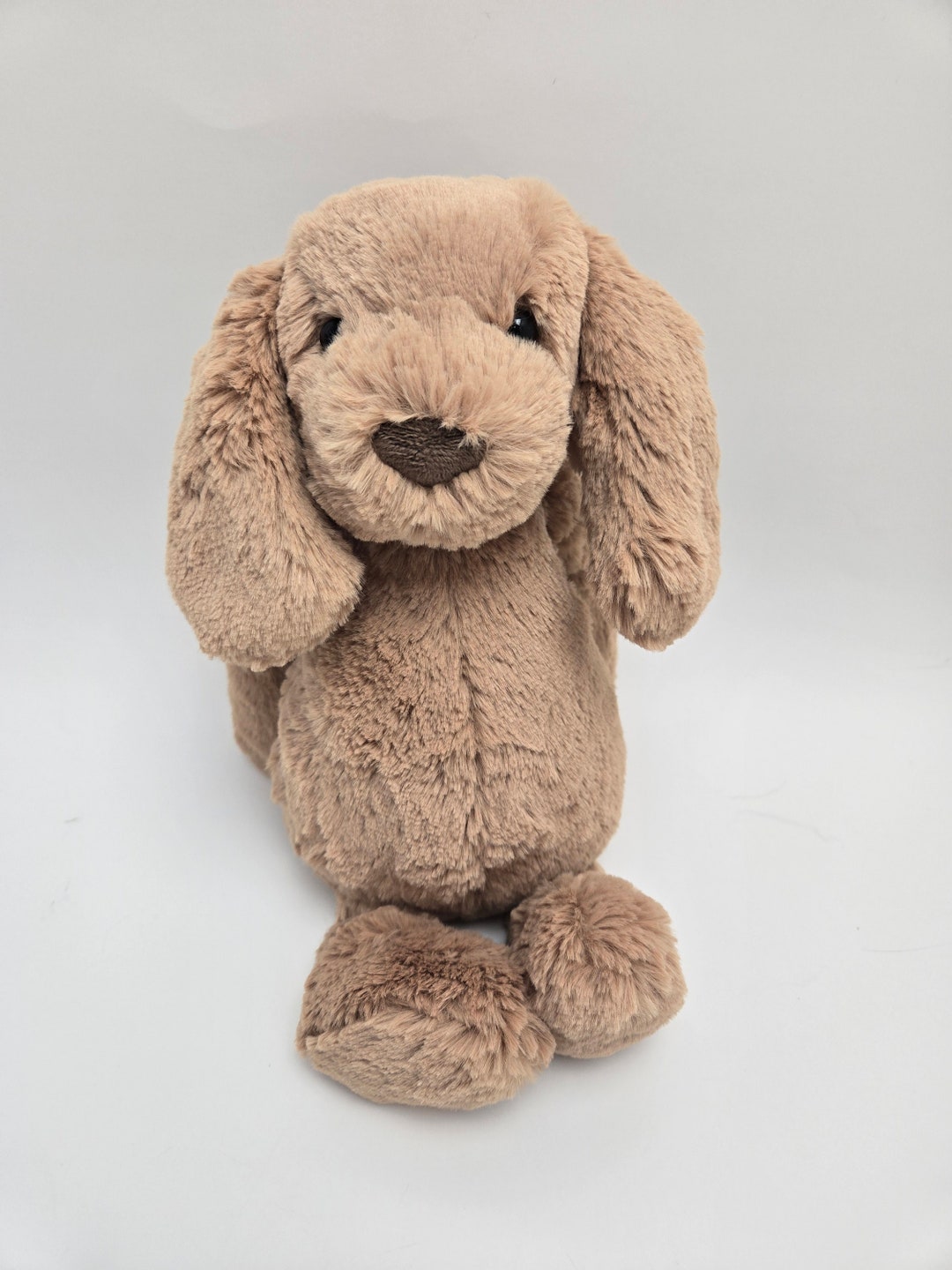 Jellycat Medium Bashful Toffee Puppy Plush New With Tags Collectible ...