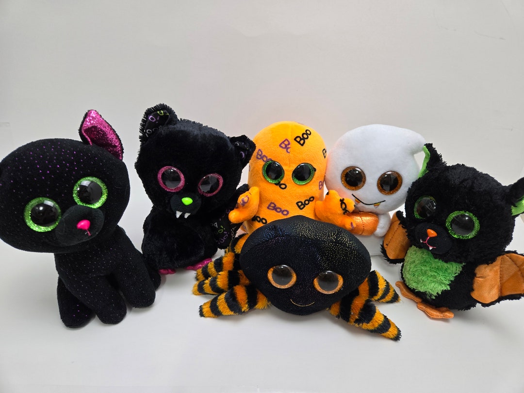 Ty Beanie Boo Halloween - Halloween Beanie Boos - No Hang Tags (6 Inch ...