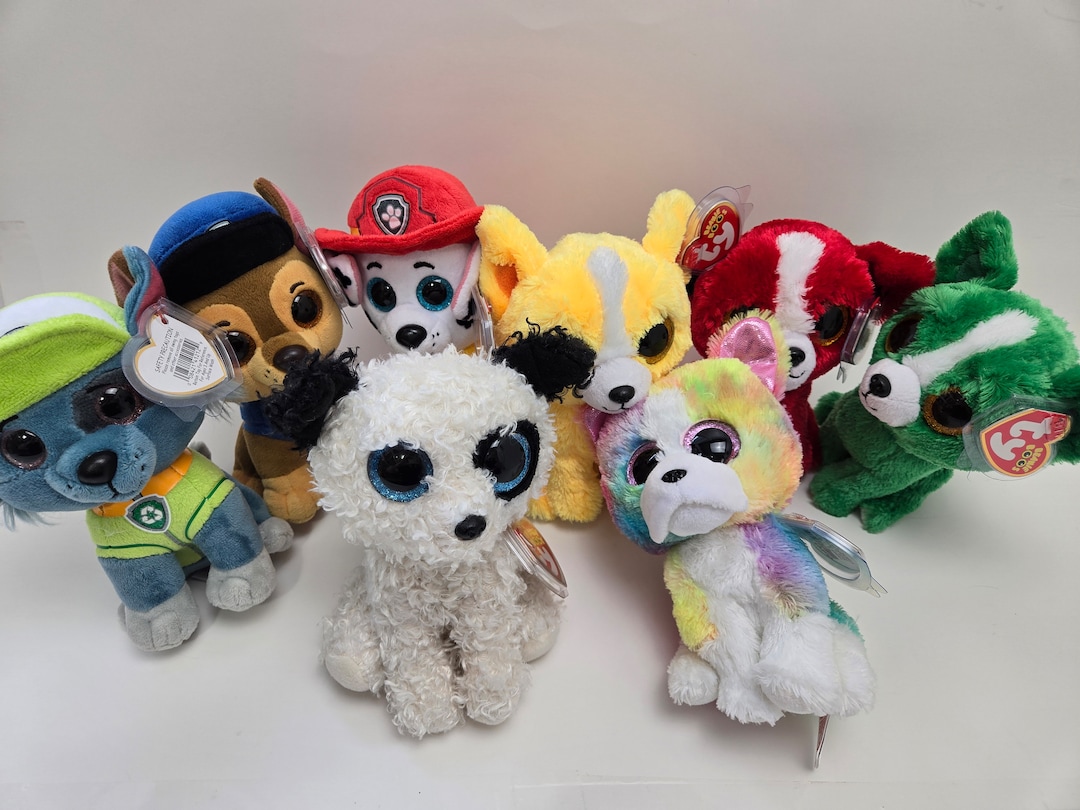 Ty Beanie Boo Dogs - Bargain Beanie Boos (6 Inch) Vintage Beanies - Etsy