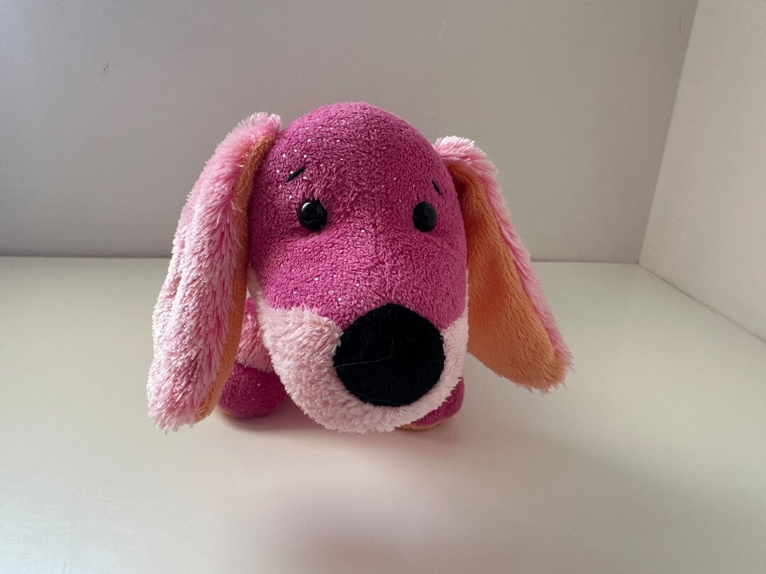 Vintage Webkinz Pink Wiener Dog Dazzle Dachshund Plush With No Tag ...