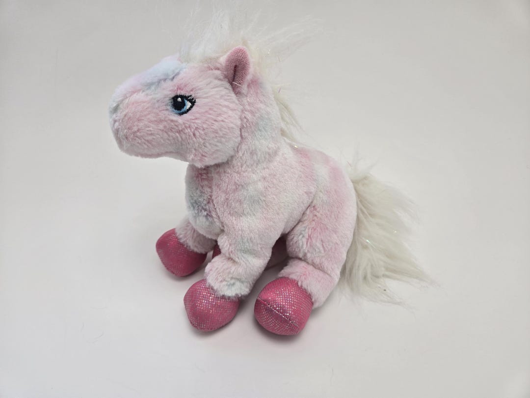 Adorable Vintage Webkinz Pink Pony With No Tag Code, Ganz Plush (7 Inch ...