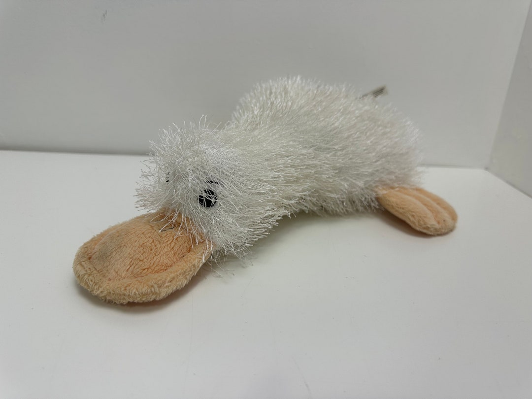 Vintage Webkinz White Platypus Candy Googles With No Tag, Ganz Plush ...
