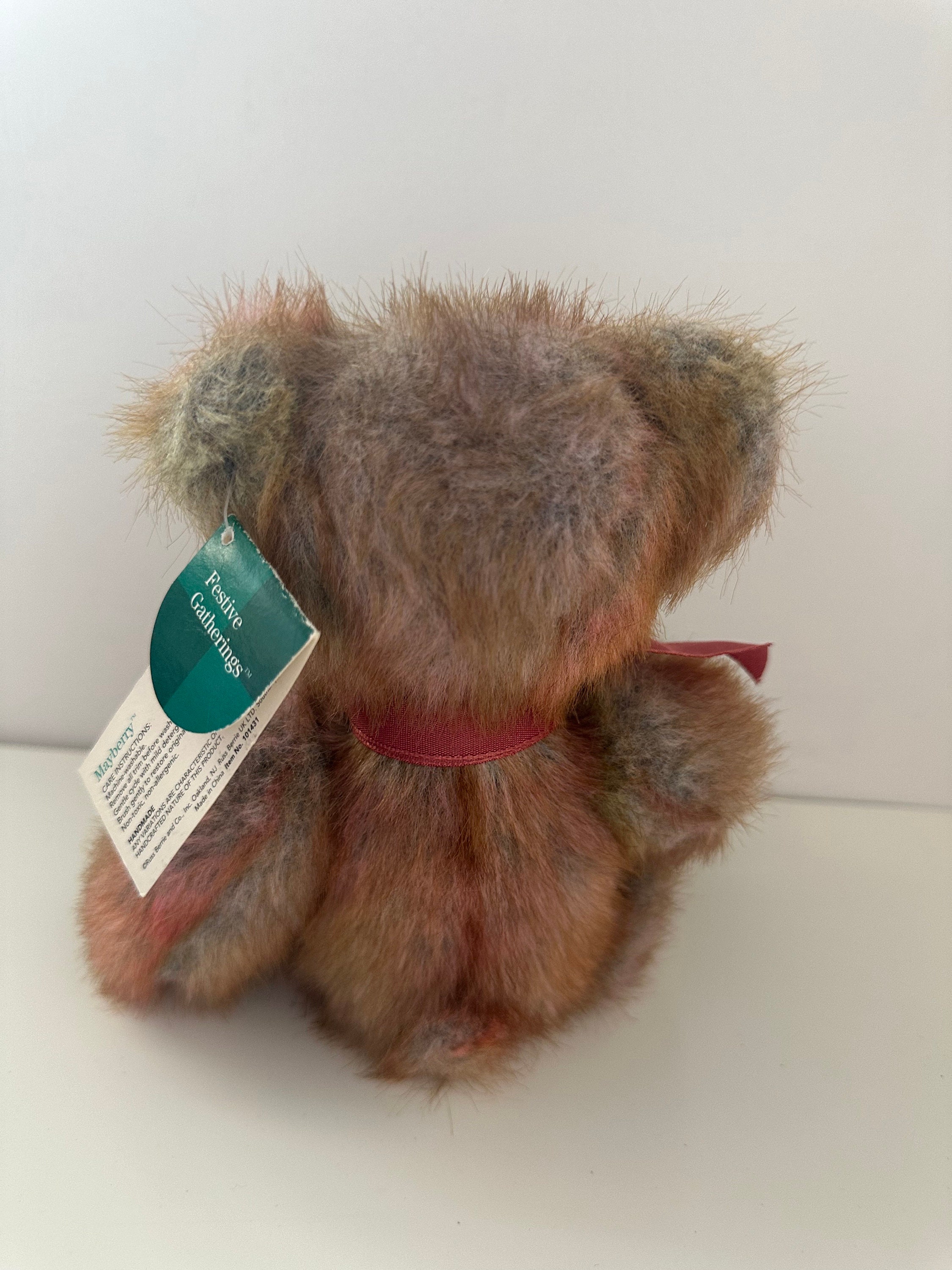 Russ Plush Mayberry the Teddy Bear With Tags 8 Inch - Etsy