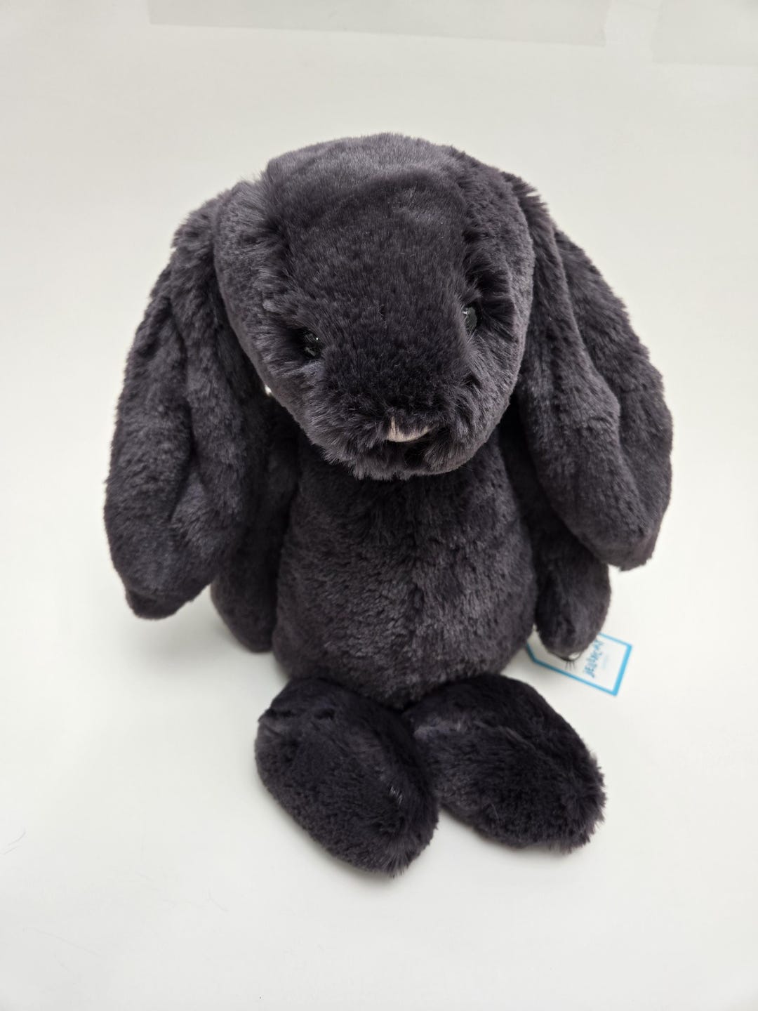 Jellycat Bashful Inky Bunny Plush Collectible 12 Inch - Etsy