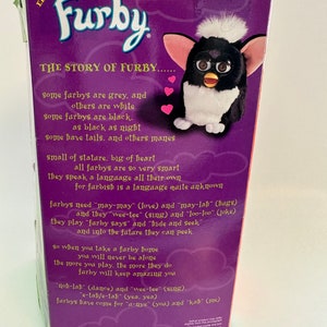 1999 Generation 6 Tangerine Tart the Orange and Black Furby Factory ...