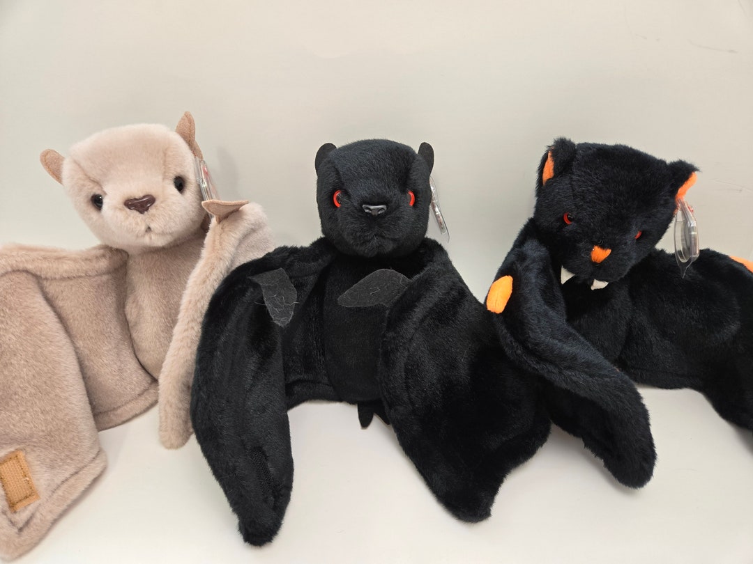 Ty Beanie Buddies - Bats - Ty Beanie Buddy (12 Inch) Vintage Beanies - Etsy