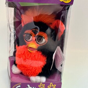 1999 Generation 6 Tangerine Tart the Orange and Black Furby Factory ...