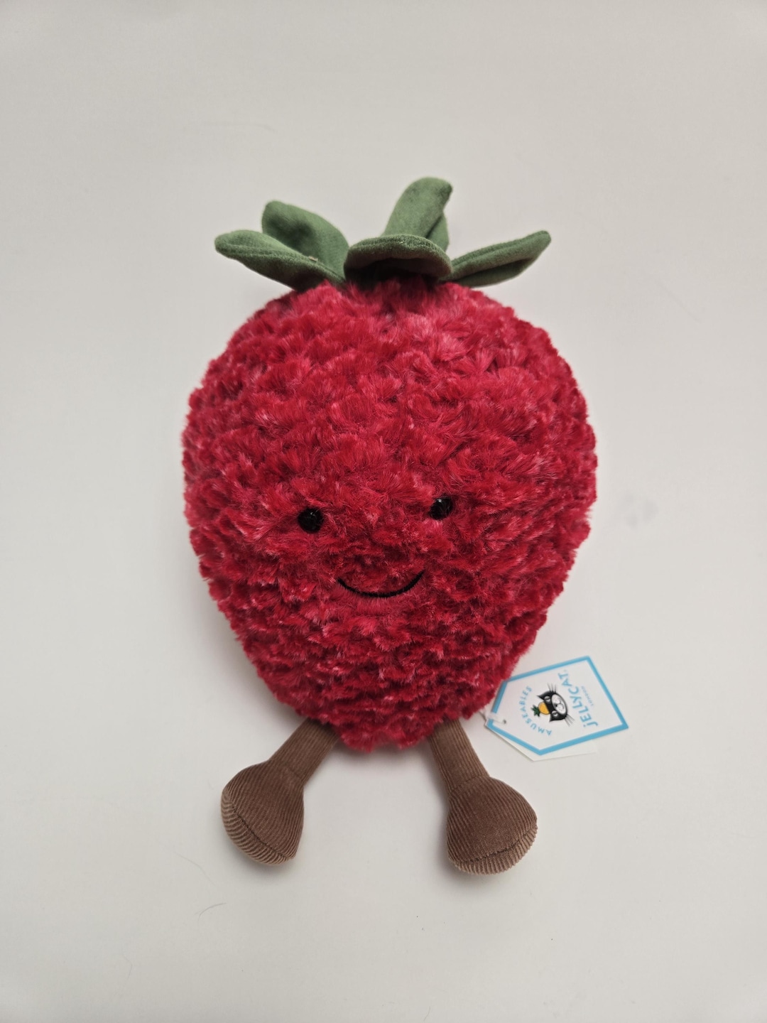 Jellycat Amuseable Strawberry Collectible New With Tags 12 Inch - Etsy