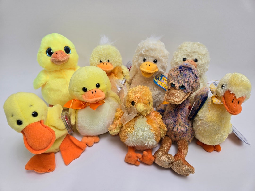 Ty Beanie Baby Chicks and Ducks - Ty Beanie Babies (6 Inch) Vintage ...