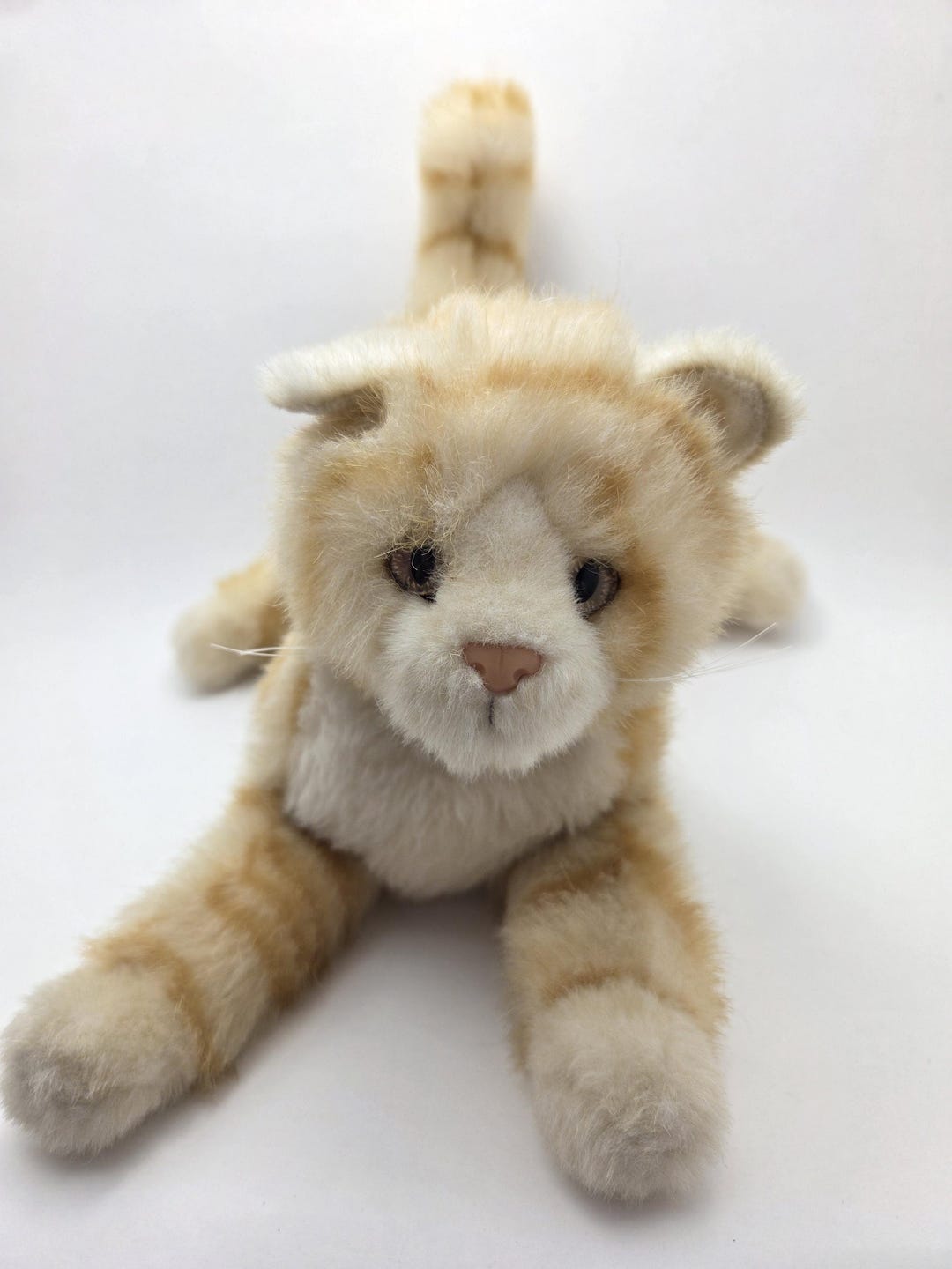 Vintage Douglas Plush Cat - Mischa - Orange Tabby Floppy Cuddle Toy ...