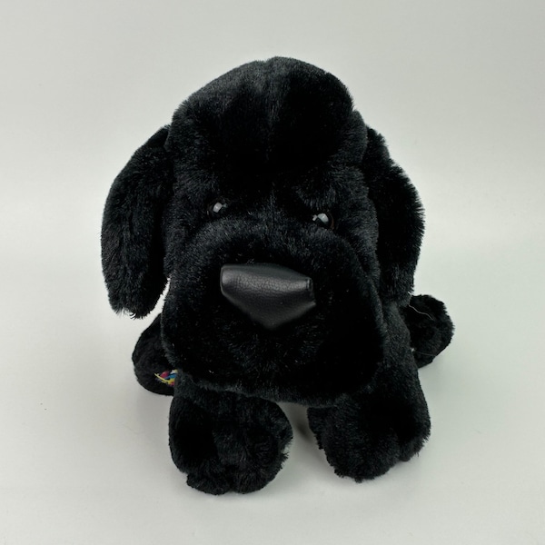 Black Lab Plush - Etsy