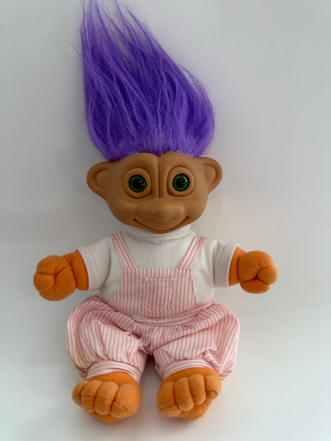 Cute Russ 90s Vintage Troll With Purple Hair and Pink Outfit, Good Used ...