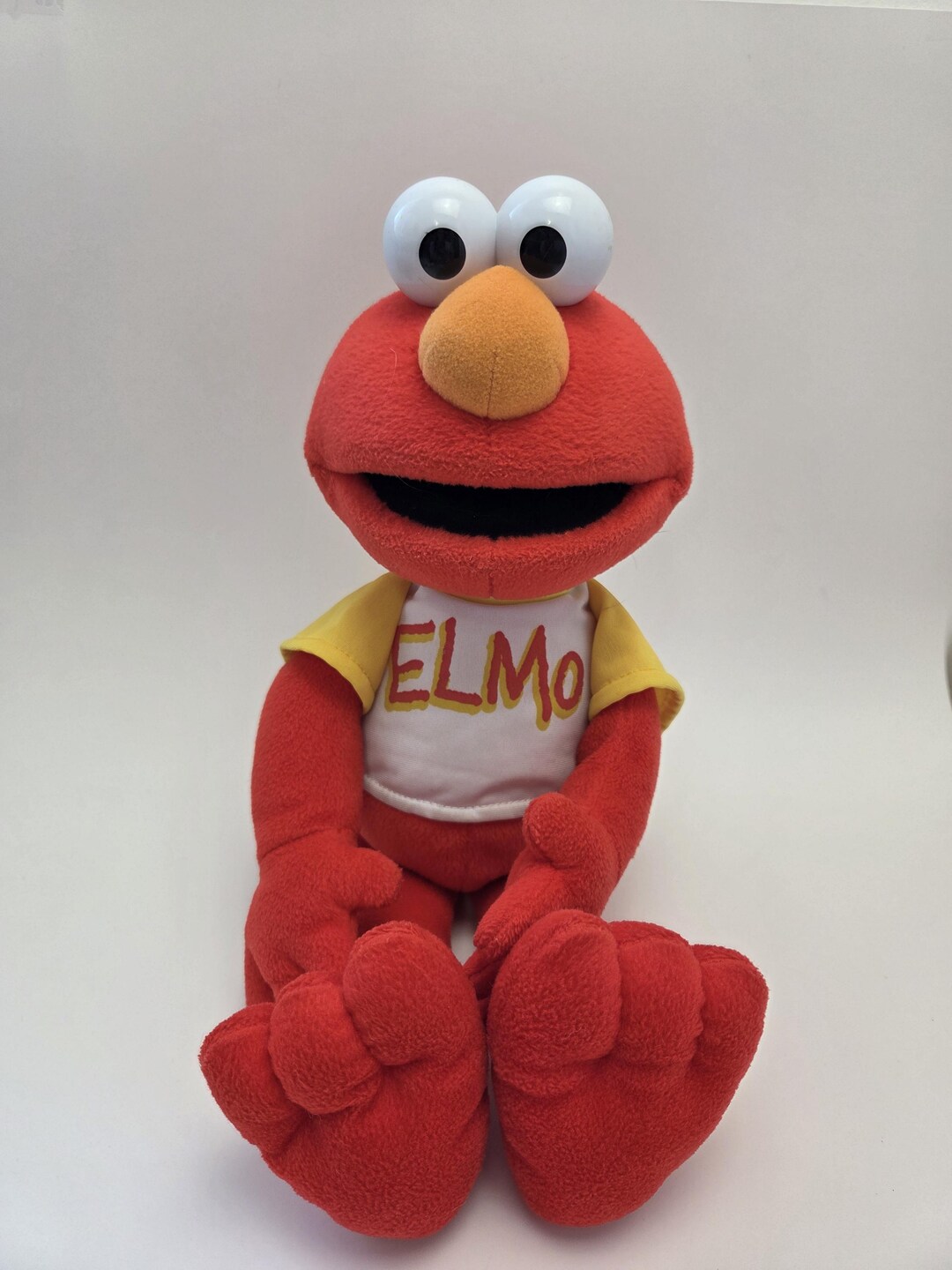 Vintage "elmo" Sesame Street Character (13 Inch) - Etsy