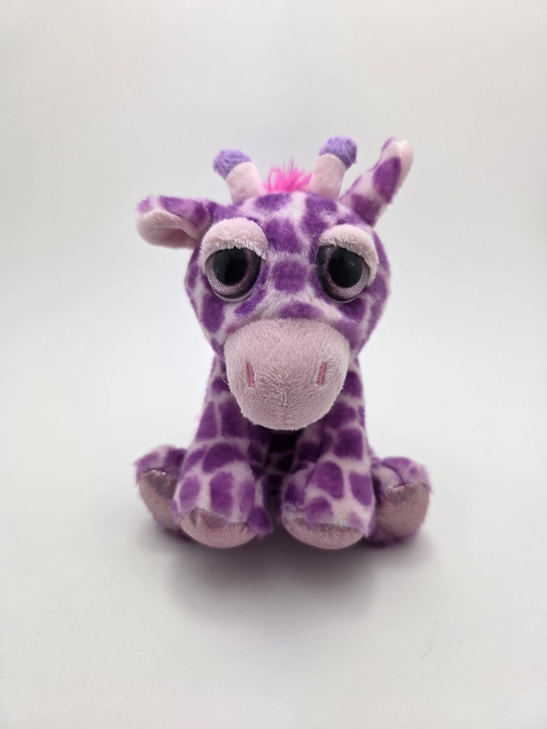 Russ Lil Peepers Plush “violet” the Purple Giraffe Plush Stuffed Animal ...