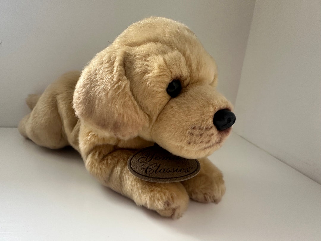 Russ Yomiko Classics Dog Yellow Labrador, Like New Condition, Vintage ...