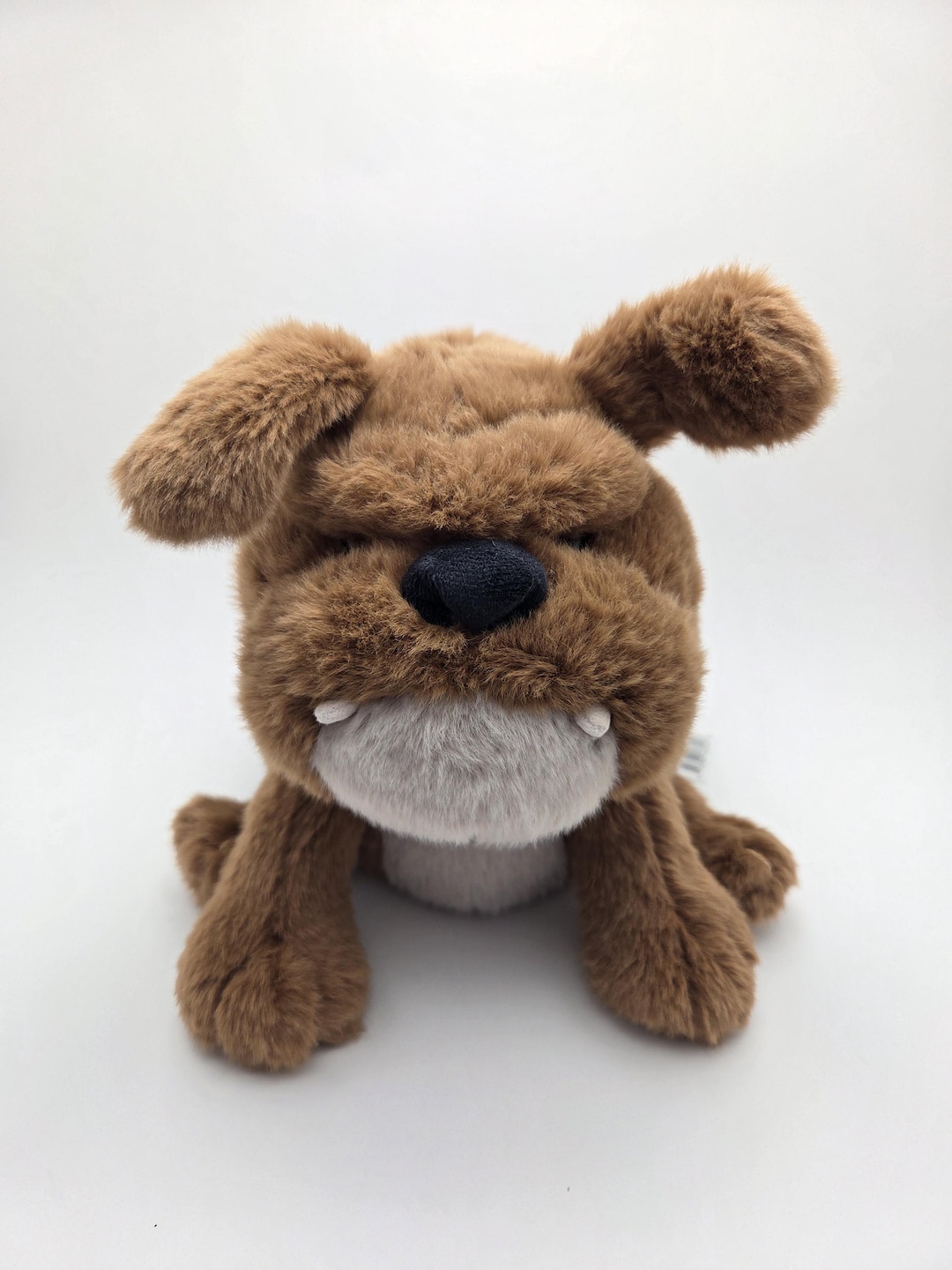 Jellycat Derreck Dog Bulldog Plush New With Tags Rare Collectible (10 ...