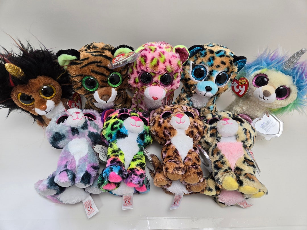 Ty Beanie Boo Cats - Bargain Beanie Boos (6 Inch) Vintage Beanies - Etsy