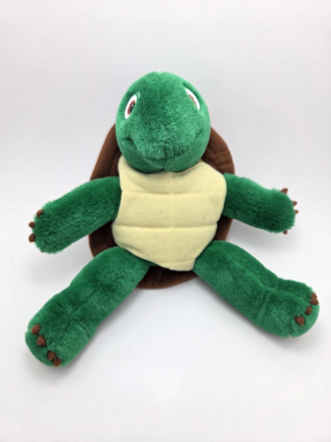 Vintage Franklin Turtle Plush (9 Inch) - Etsy